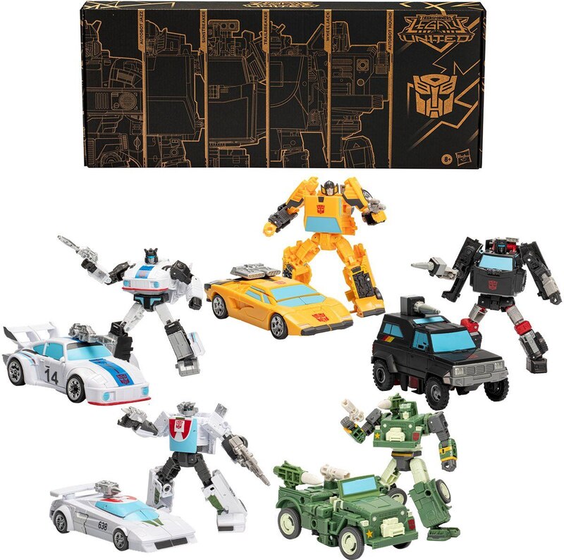 United Autobots Stand 5 Pack Official Reveal for Transformers Generations Selects Release